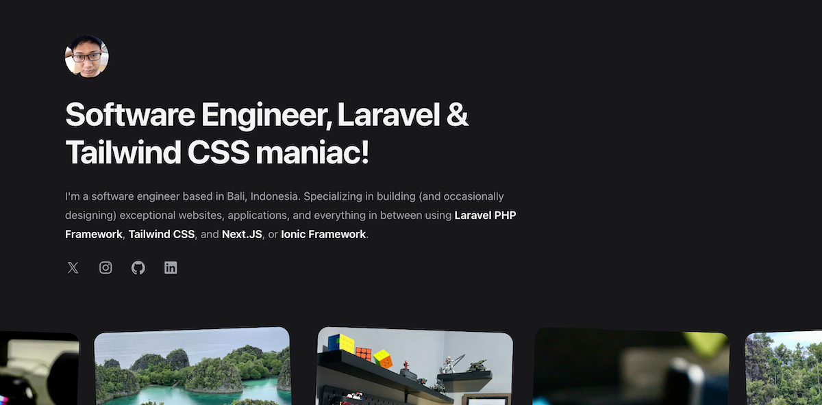 Muh Ghazali Akbar - Software Engineer, Laravel & Tailwind CSS maniac!